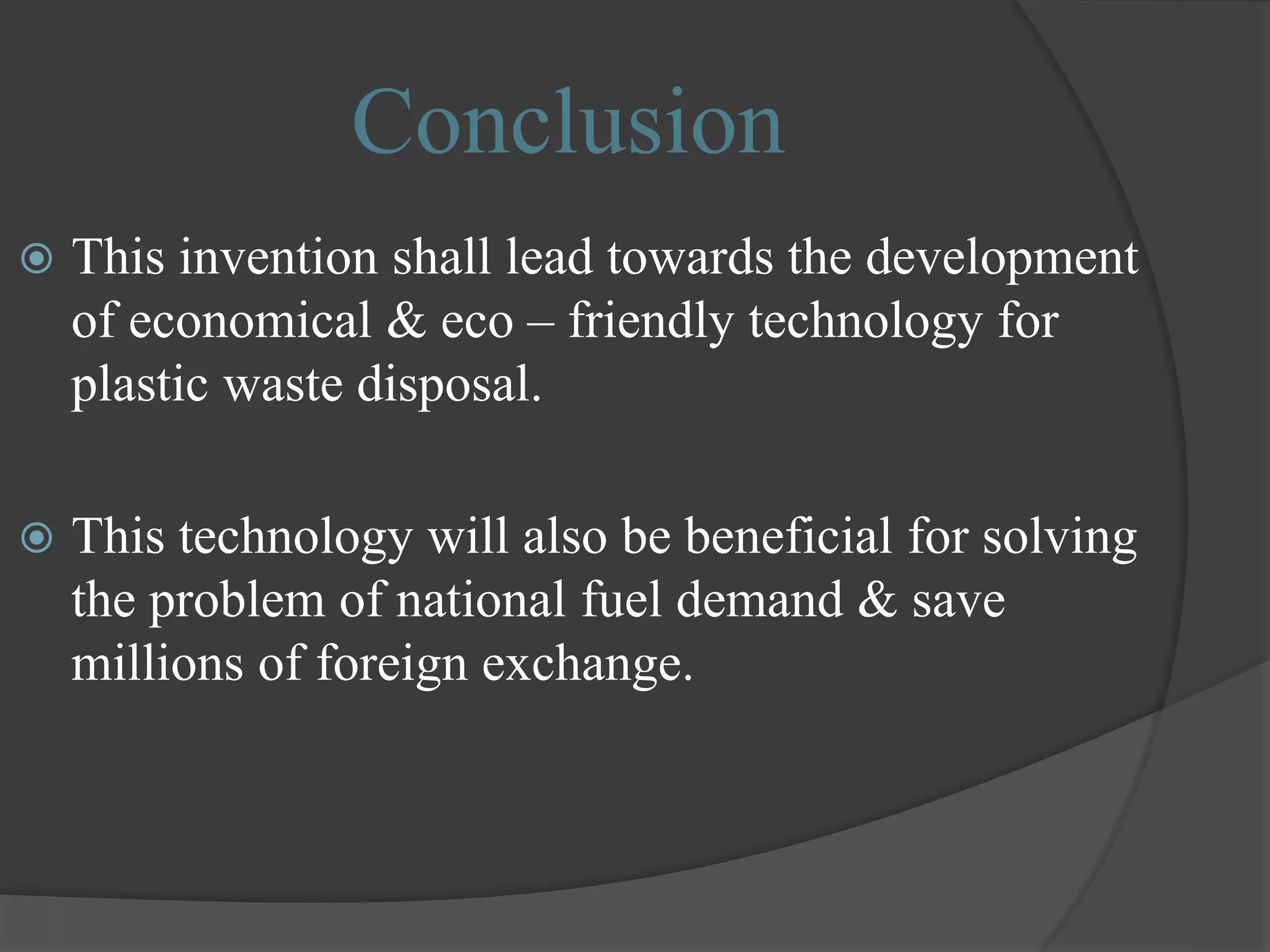 Plastic waste ppt | PPT