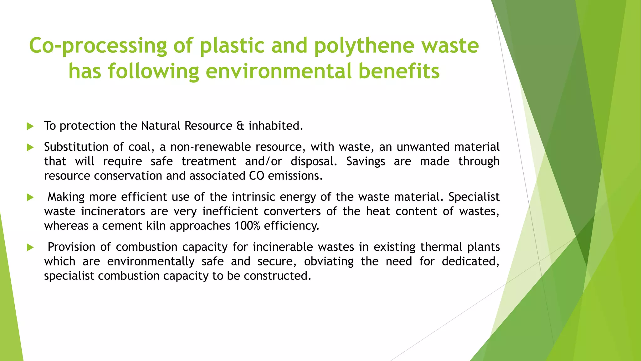 Plastic Waste Management and Recycling Technologies | PPTX