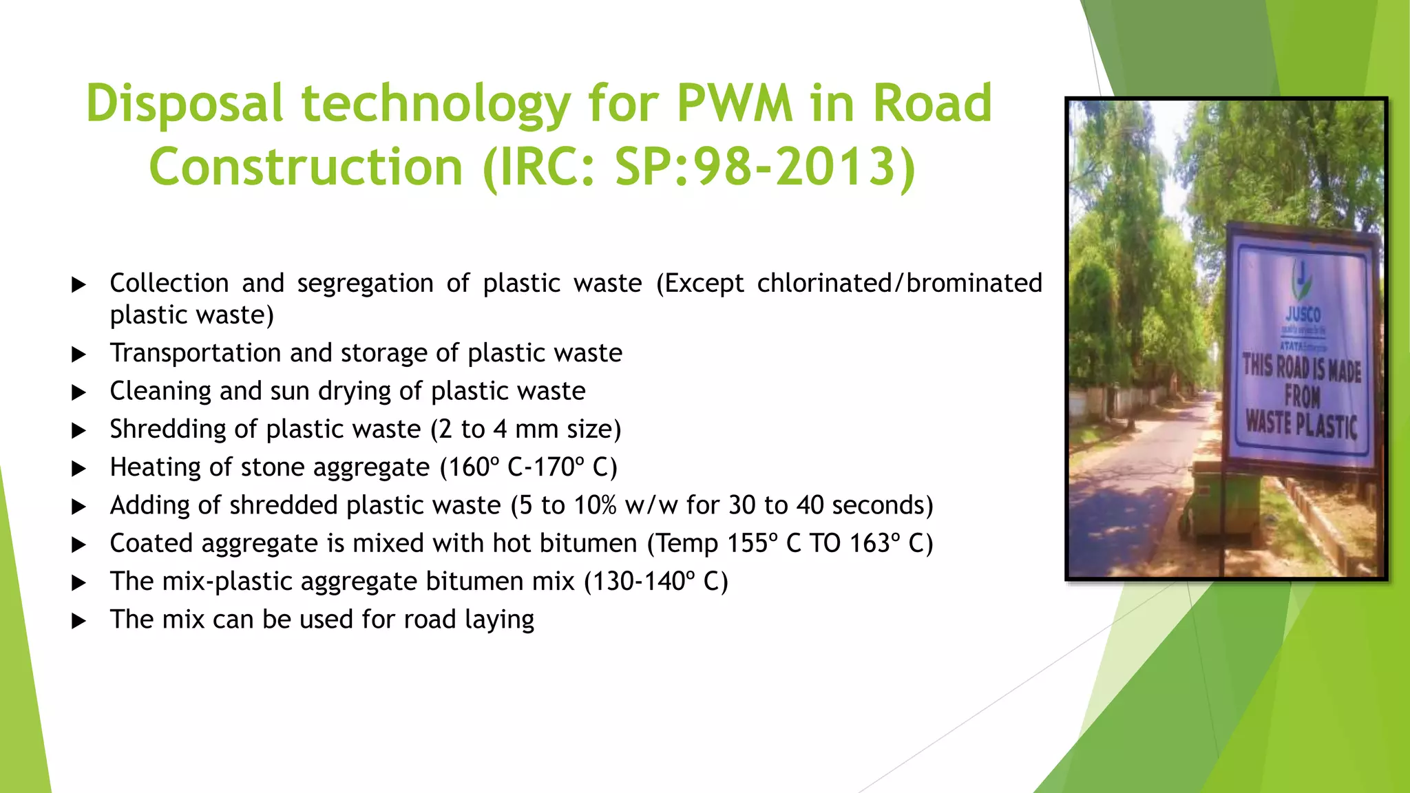 Plastic Waste Management and Recycling Technologies | PPTX