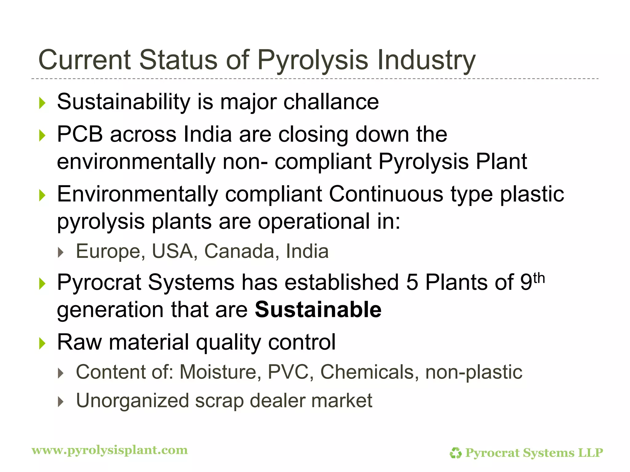 Plastic waste to energy opportunities - PyrolysisPlant.com
