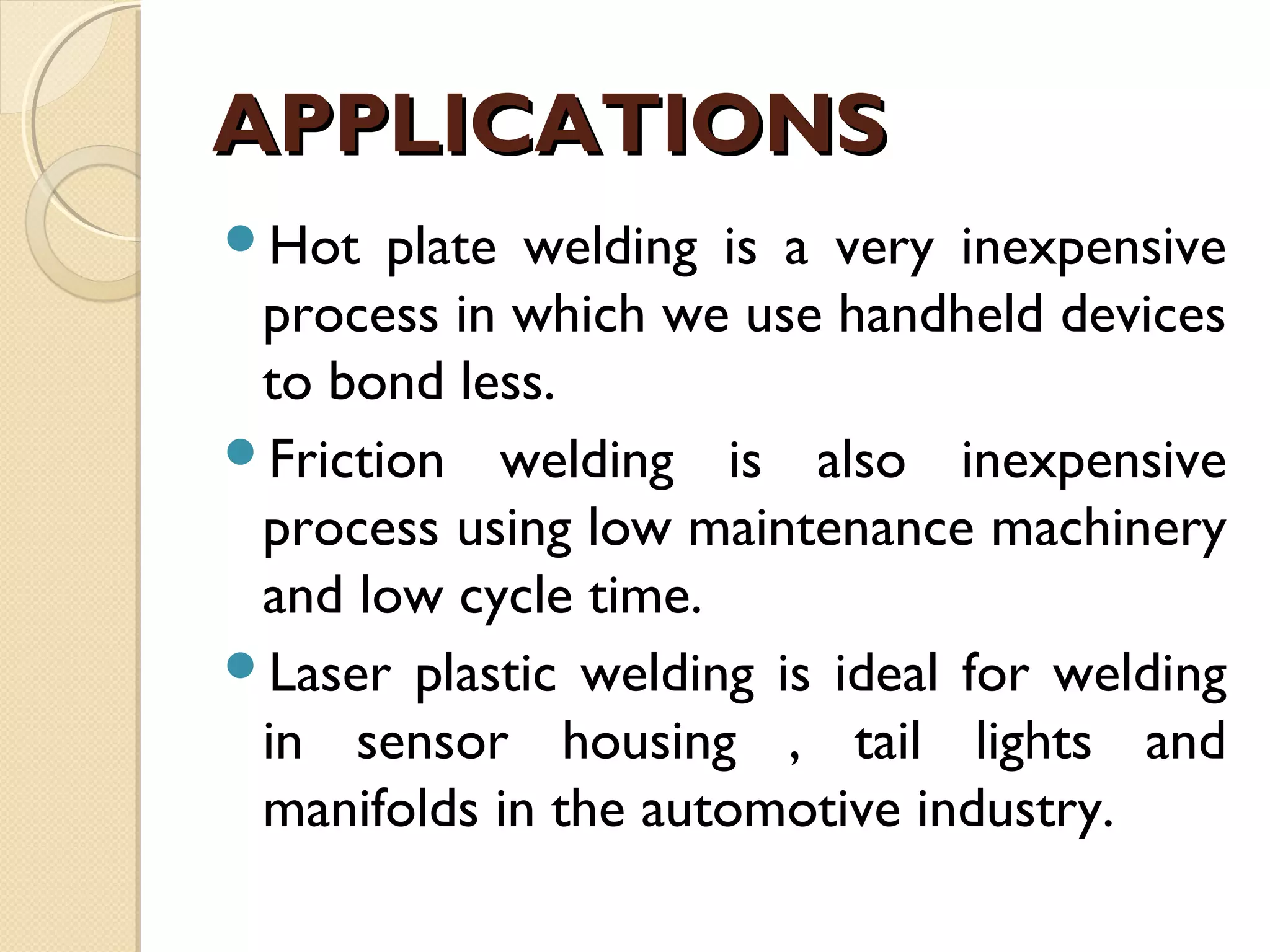 Plastic welding | PPT