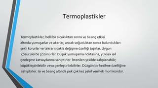 Yapı Malzemeleri: Plasti̇k | PPTX