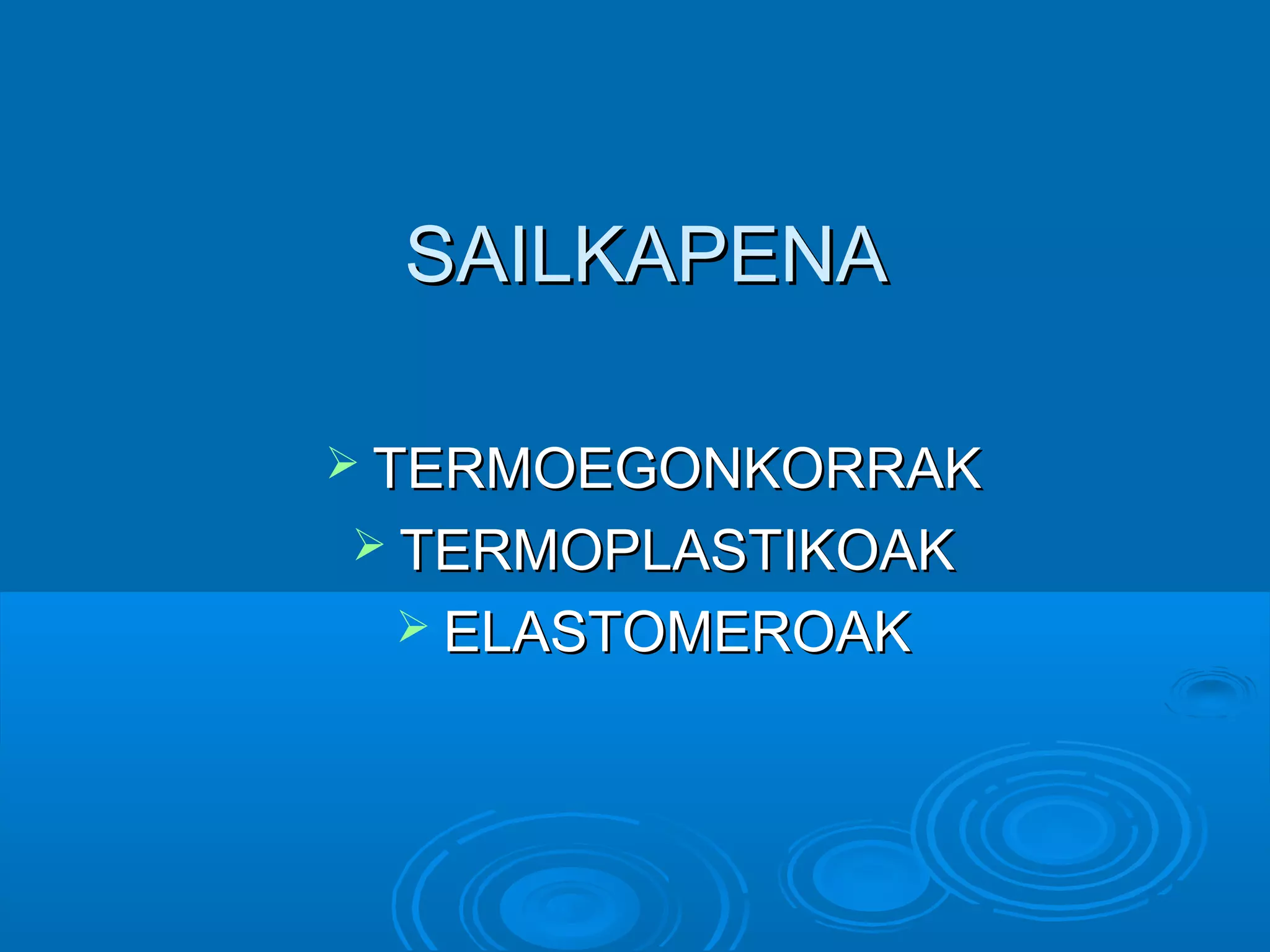 Plastikoak final | PPT