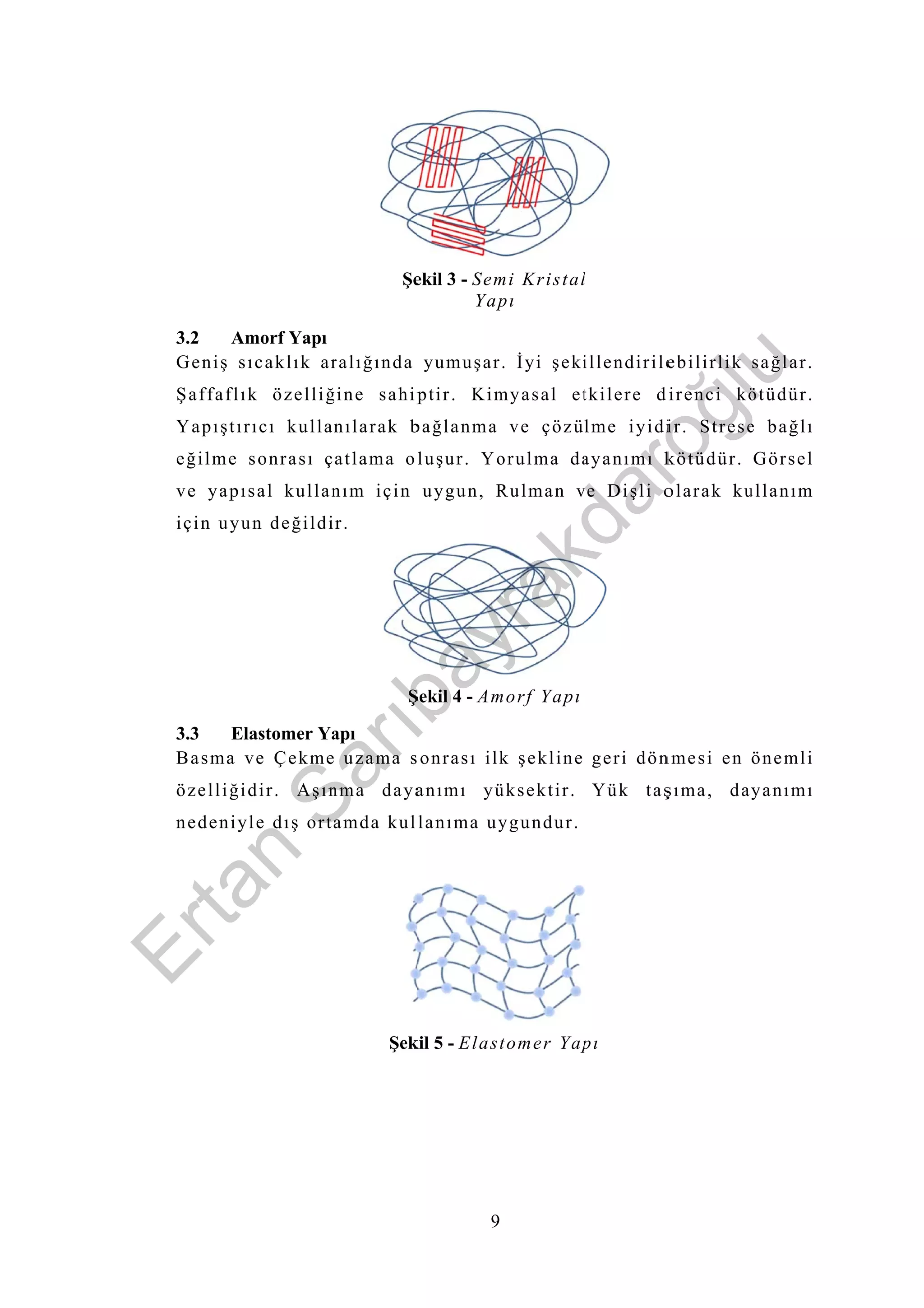 Plastik Malzemelerin Tasarımı ve Plastik Uygulamaları | PDF