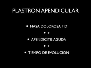 Plastron apendicular | PPT