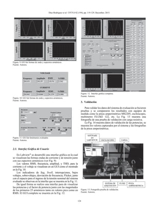Plataforma para evuluacion de pq segun la ieee 1159 | PDF