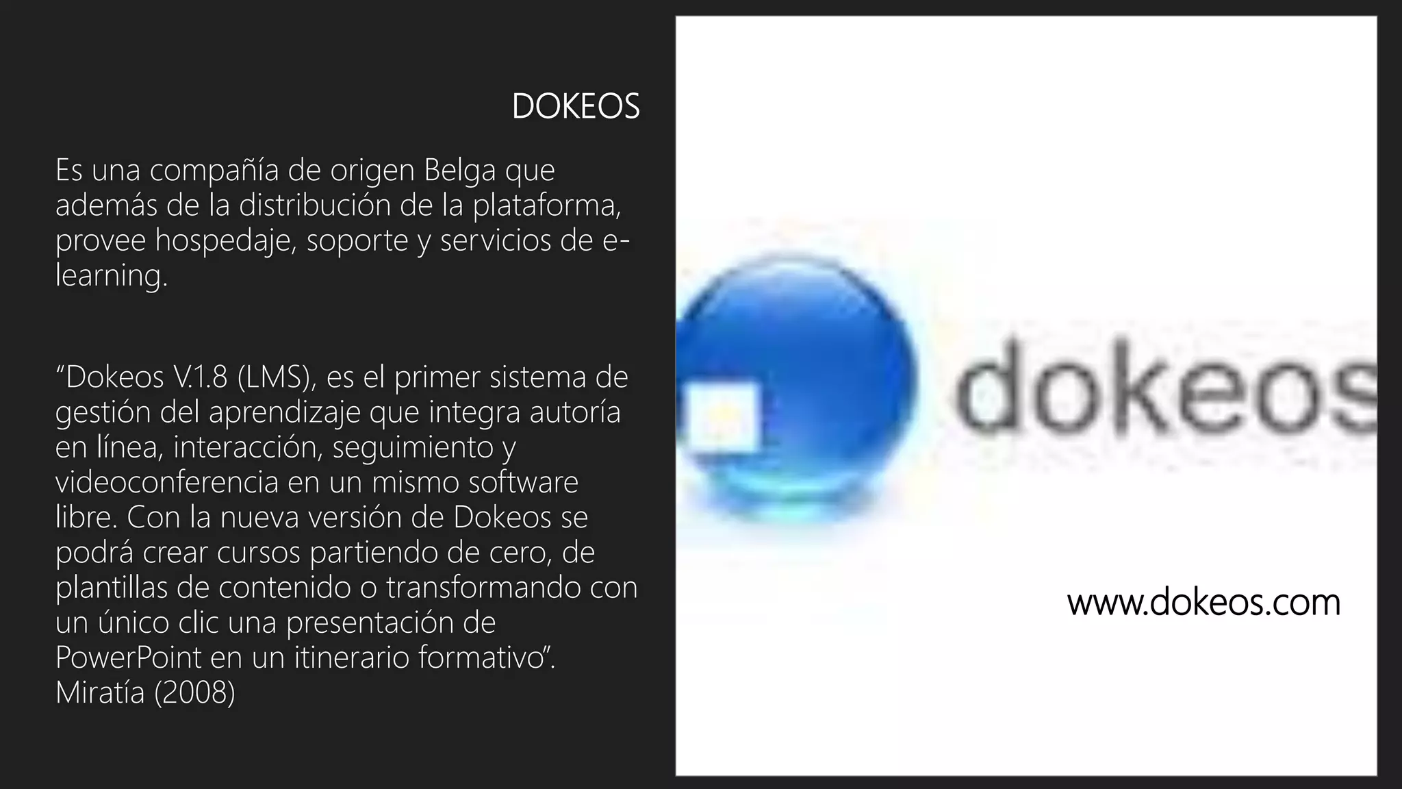 Plataforma virtual dokeos | PPTX
