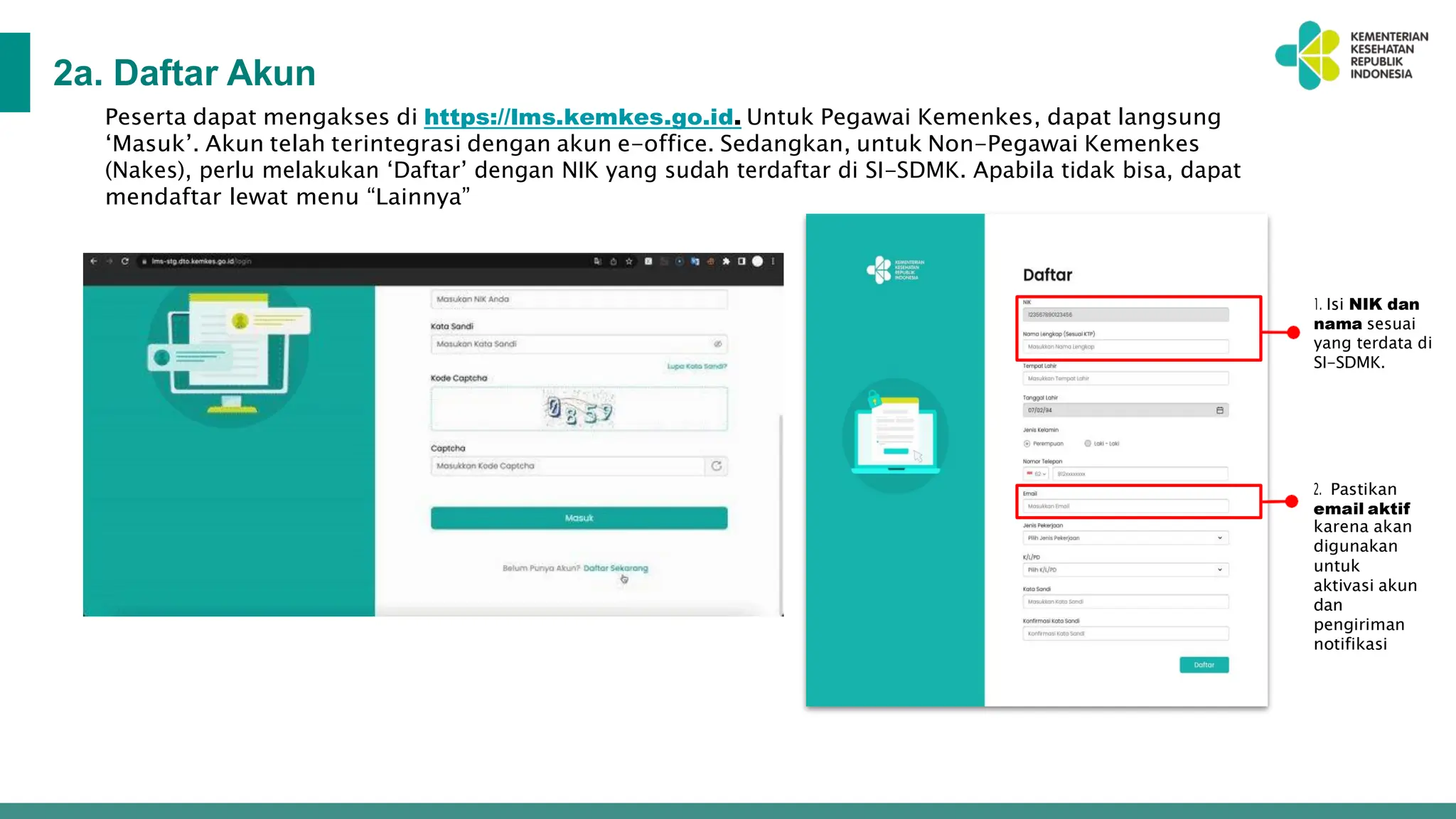 alur plataran sehat untuk peserta di lms kemkes | PDF