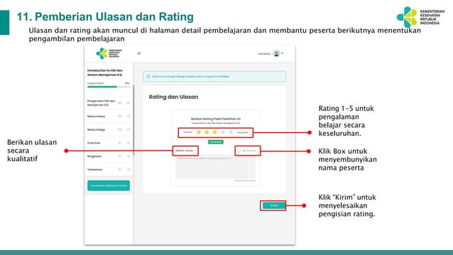 alur plataran sehat untuk peserta di lms kemkes | PDF