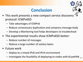 PlatCon-19 ICMPv6SD | PPT