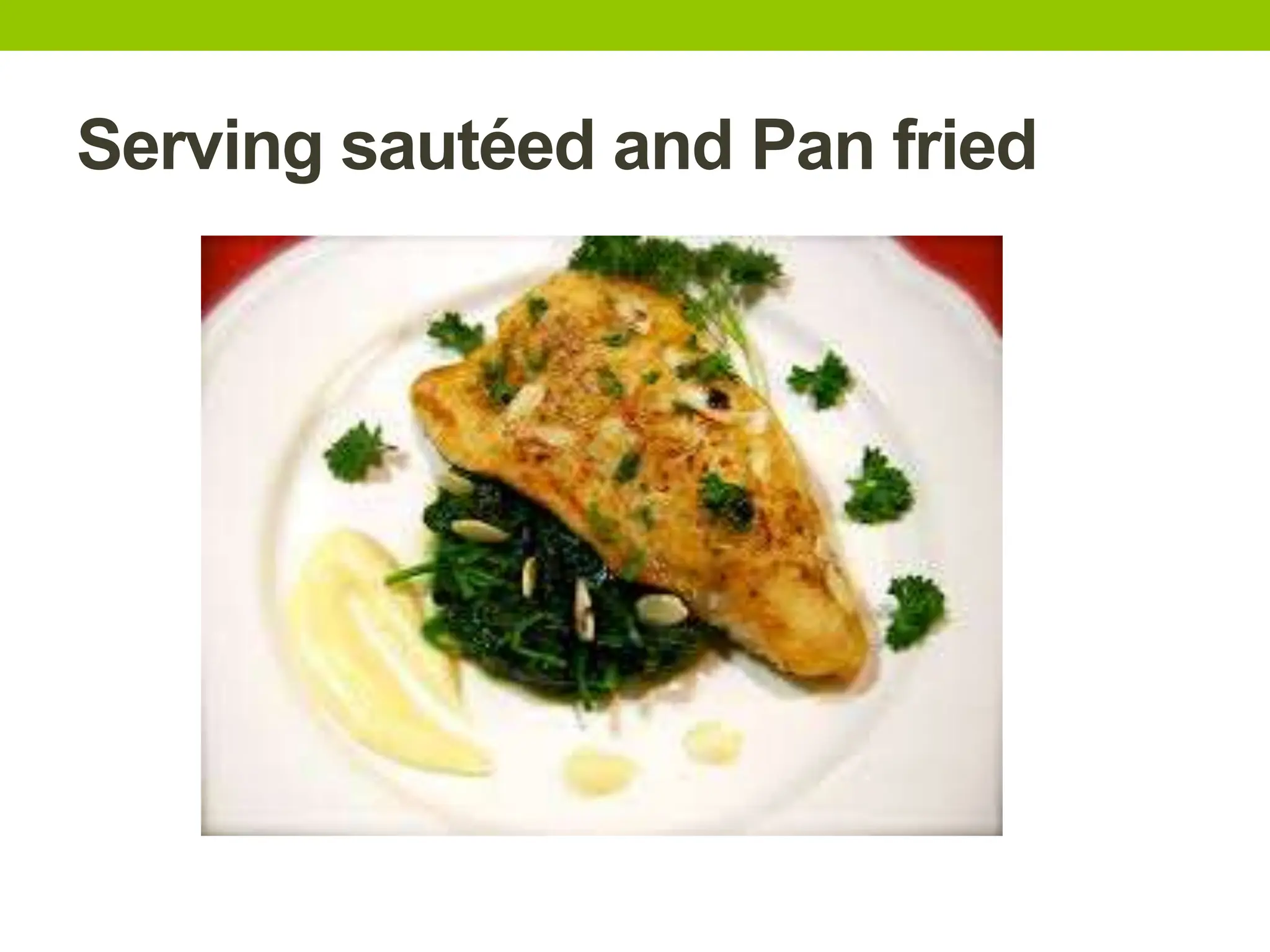 Plate and Present Seafood Dishes on the plate | PPTX