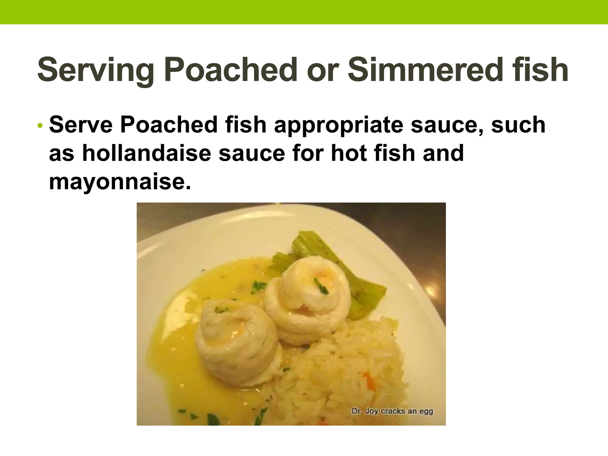 Plate and Present Seafood Dishes on the plate | PPTX