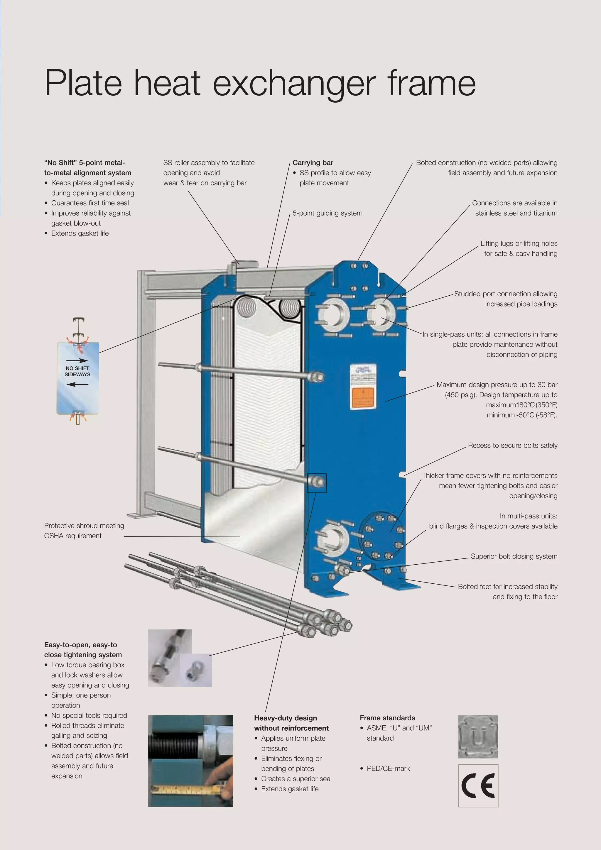 Alfa Laval Plate & Frame Heat Exchangers | PDF