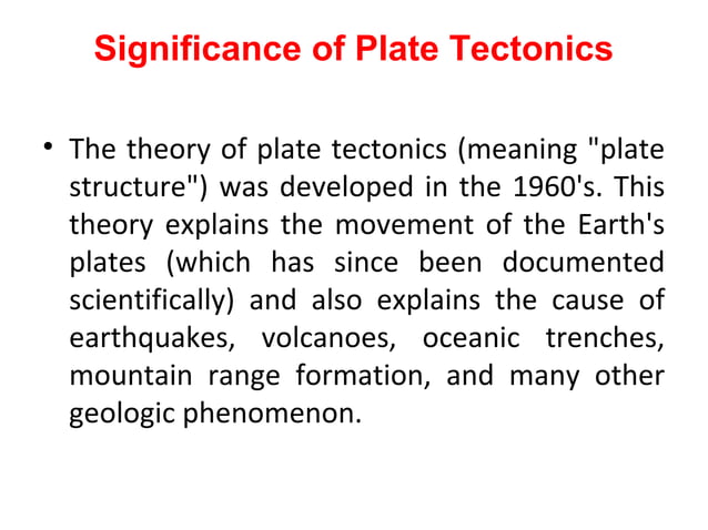 WHAT IS A PLATE? MAJOR PLATES. Types of Earth’s Crust. Plate Boundary ...