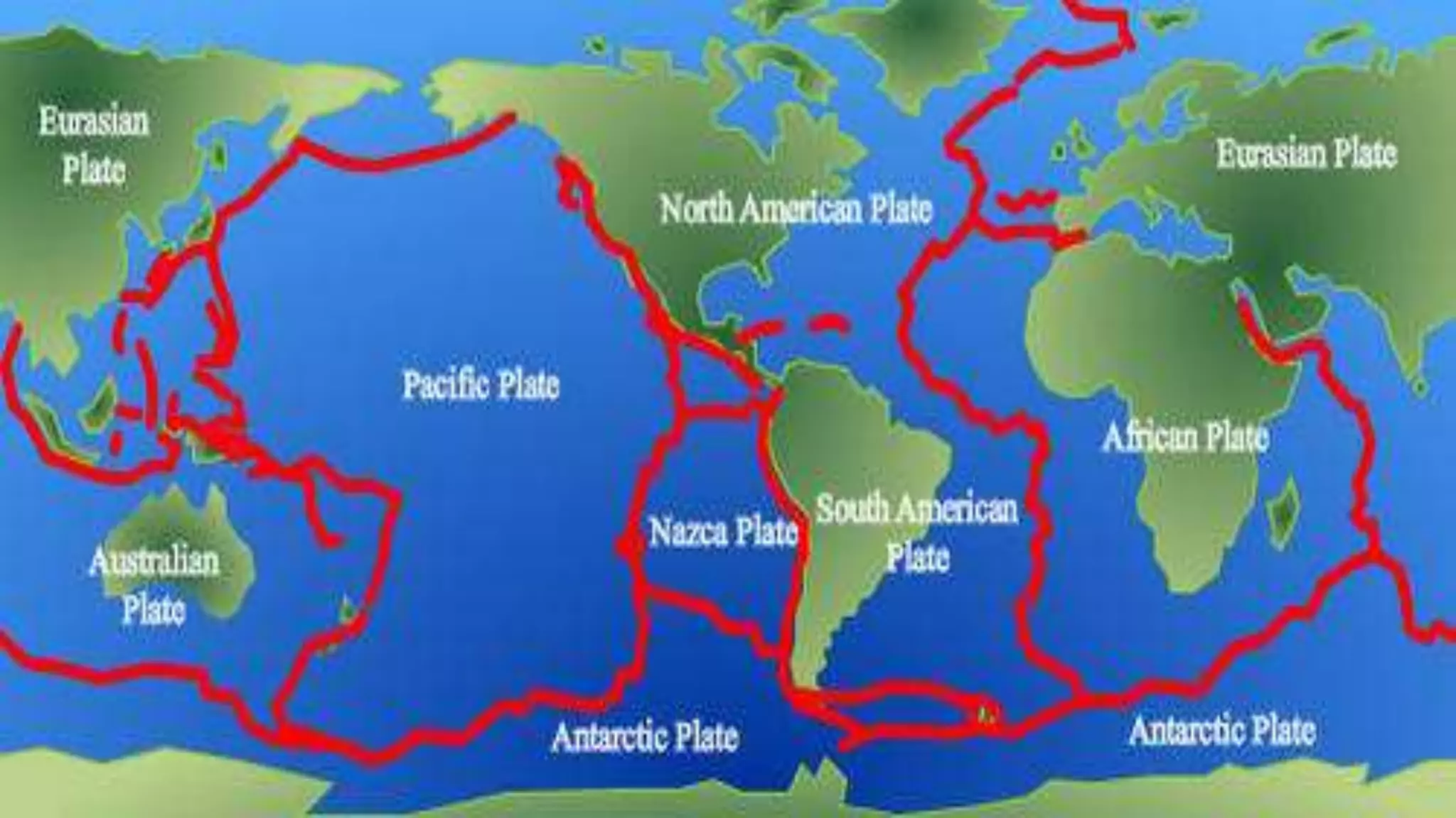 Plate tectonics and various landforms form by plate movements of earth ...