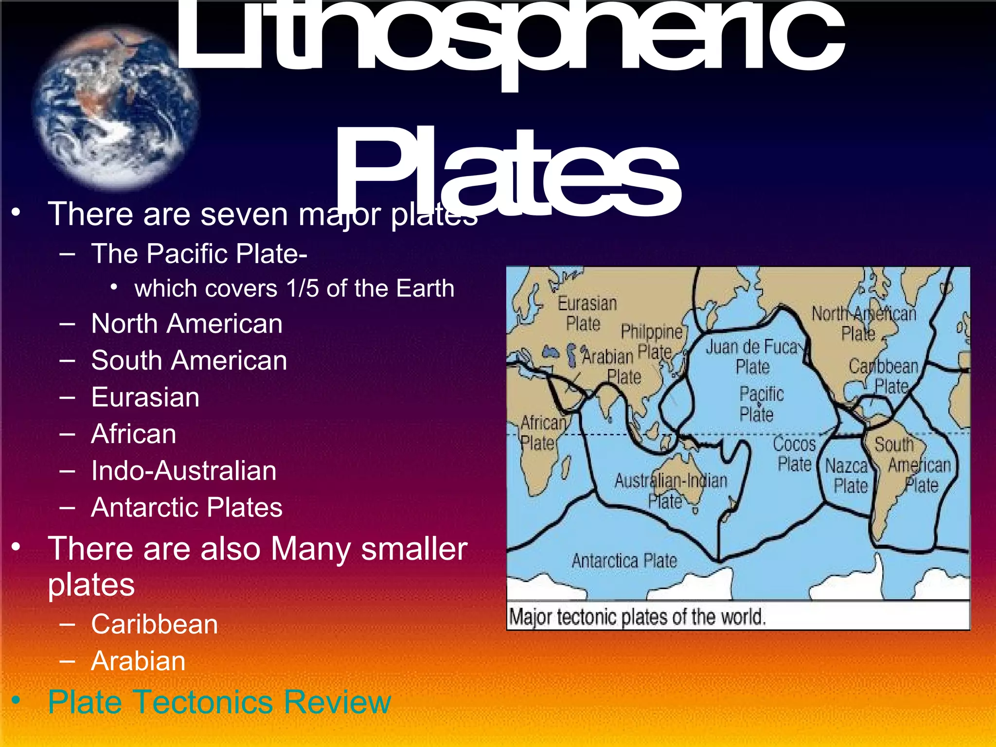 Plate Tectonics Lecture Chapter 2 | PPT