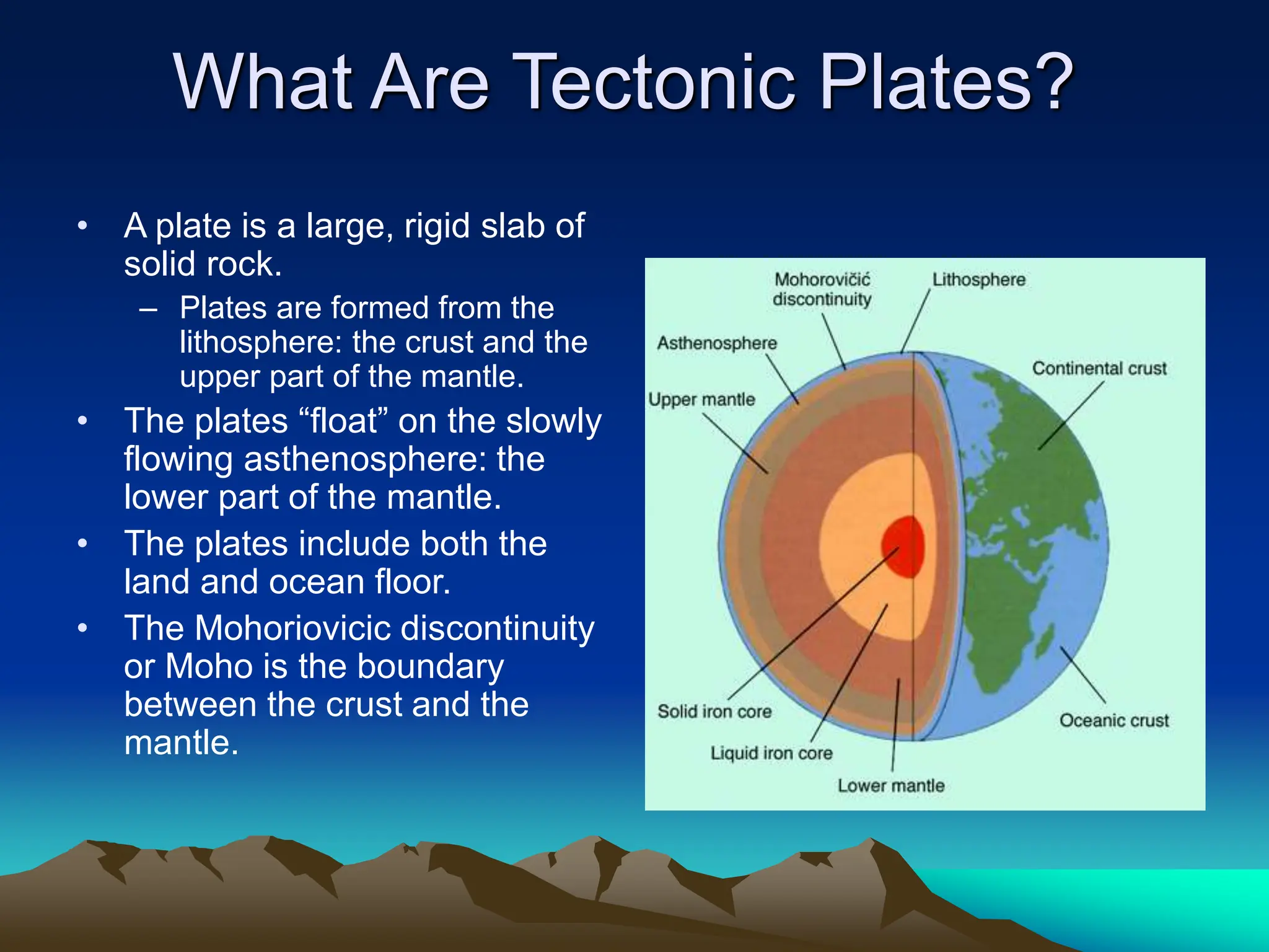 plate tectonics power point presentation | PPT