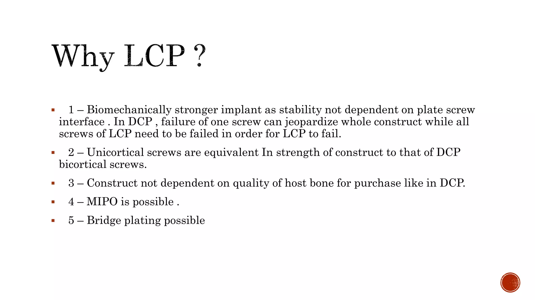 Orthopaedic Plates - types and applications | PPTX