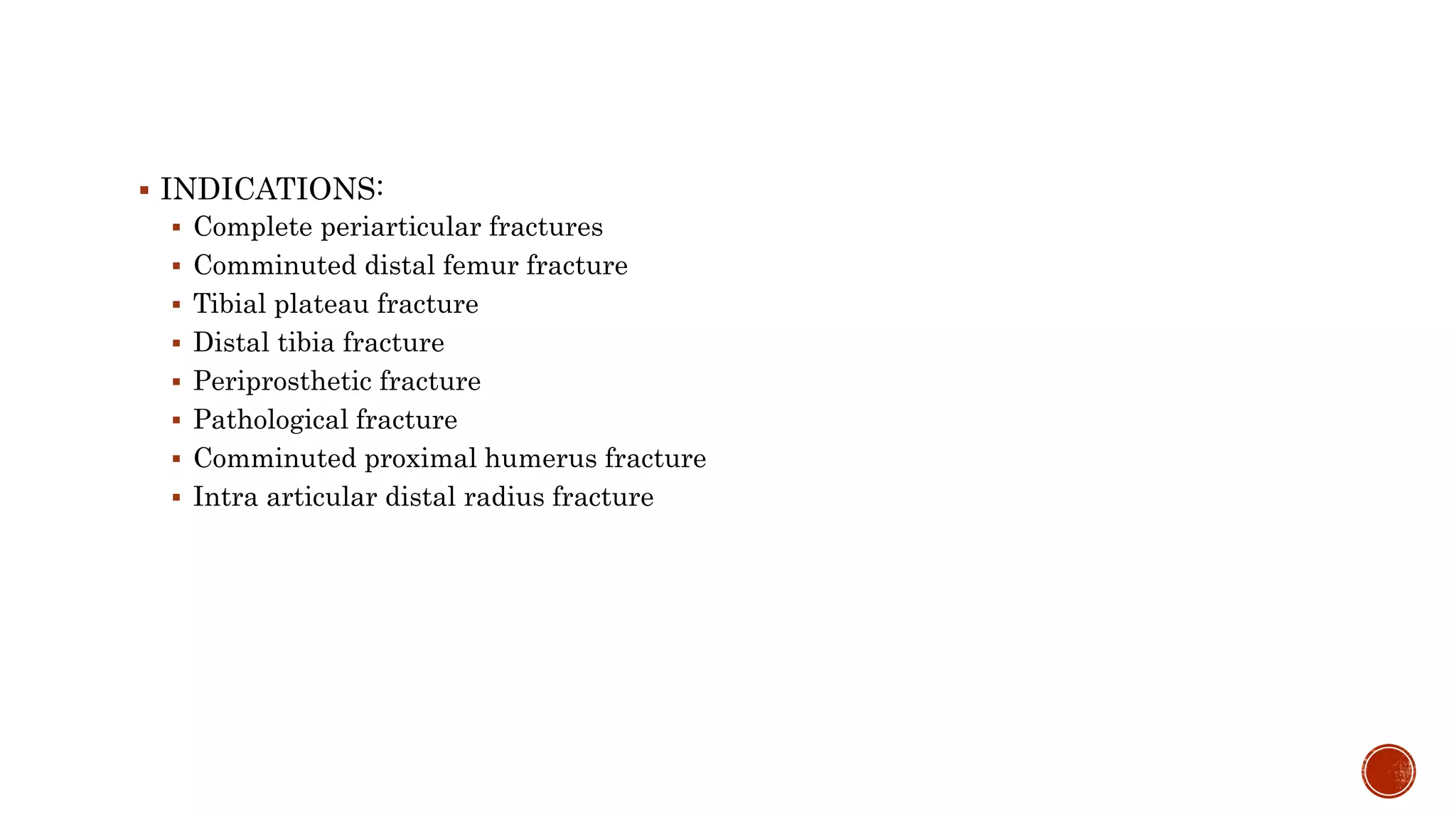 Orthopaedic Plates - types and applications | PPTX