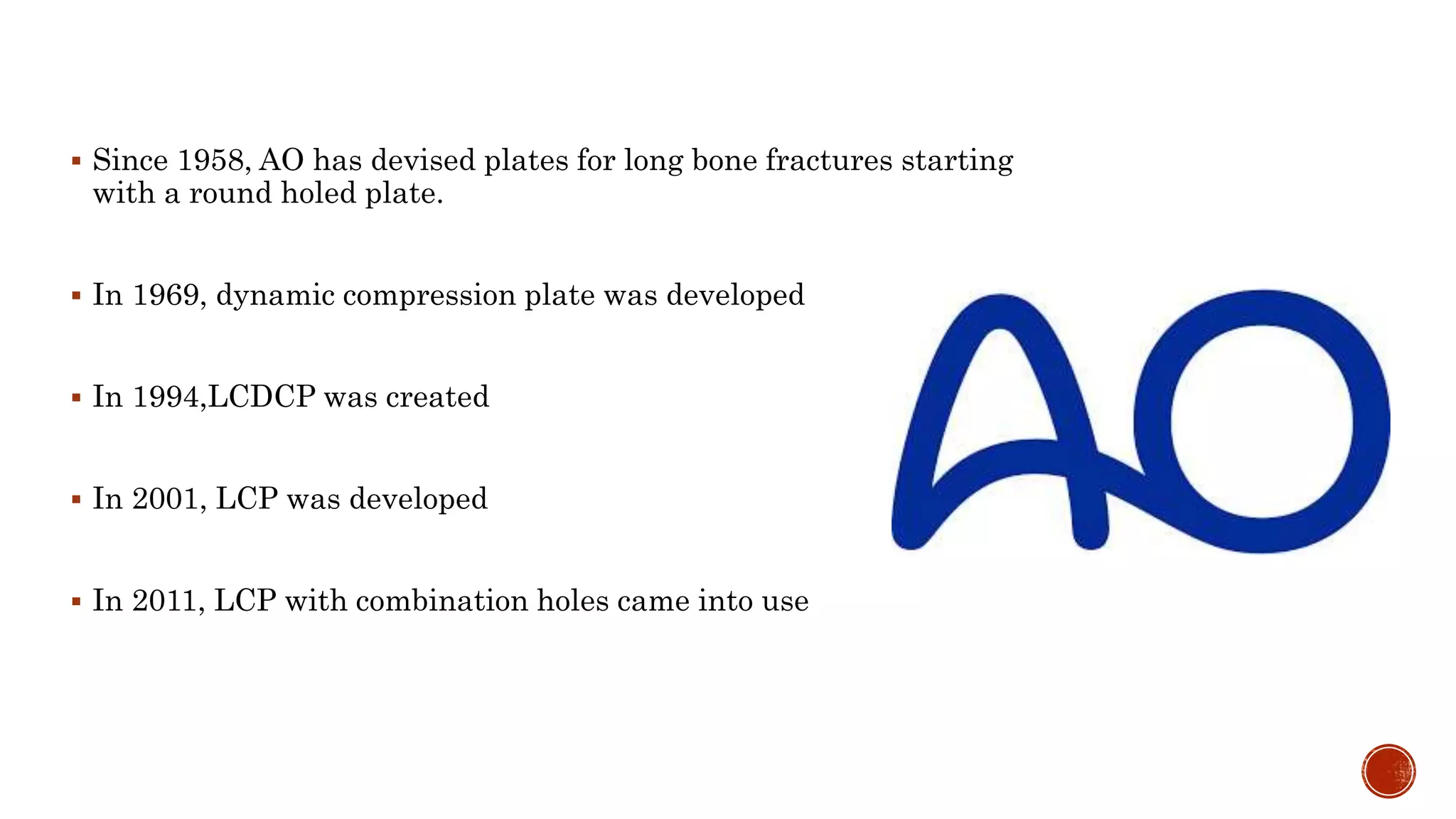 Orthopaedic Plates - types and applications | PPTX