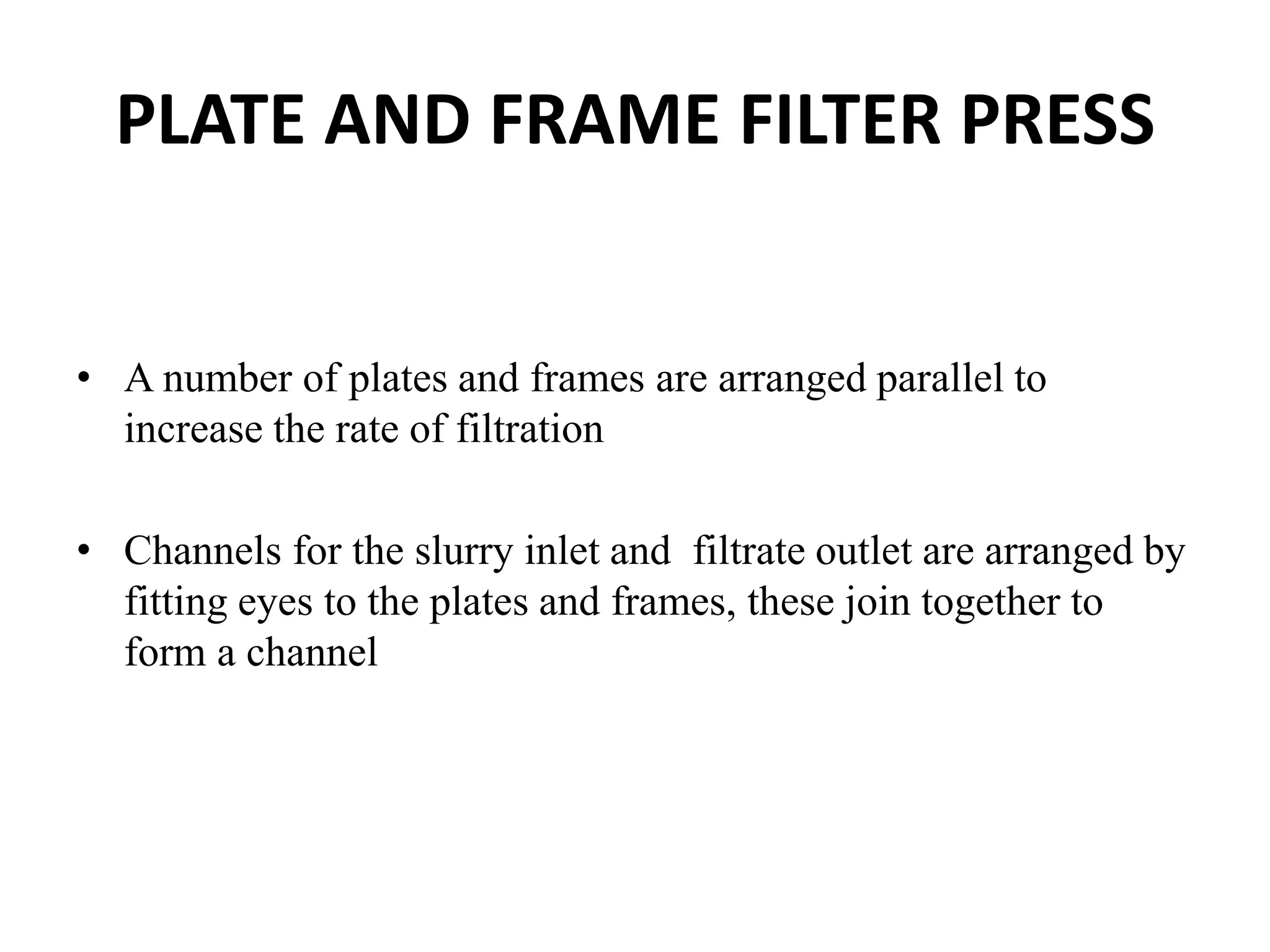 FILTRATION-Plate and frame filter press | PDF