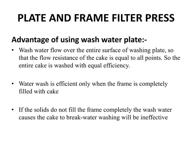 FILTRATION-Plate and frame filter press | PDF