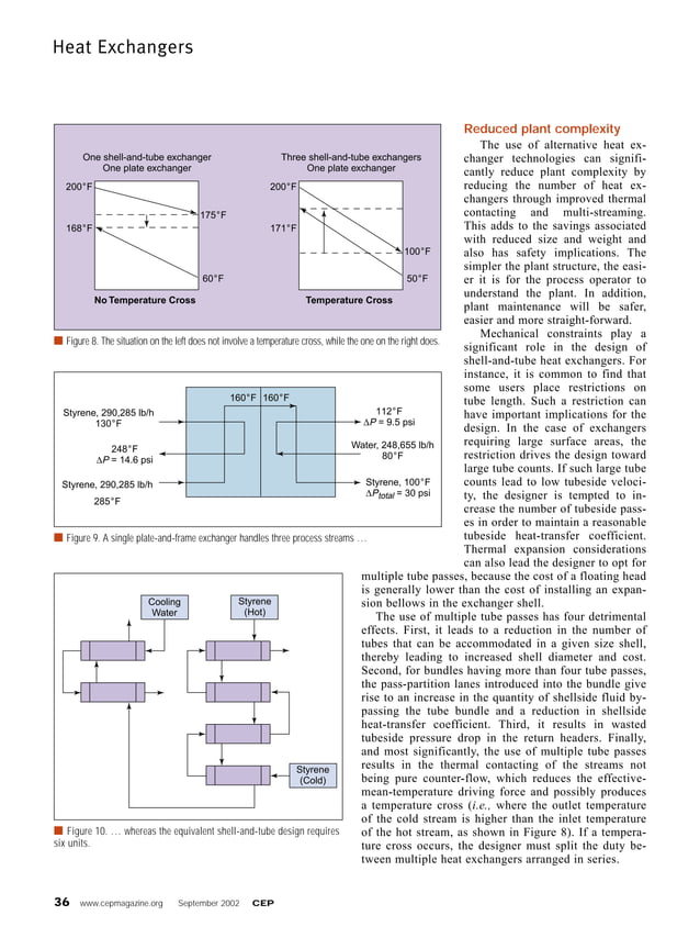 Plate and frame Heat Exchanger Sizing | PDF
