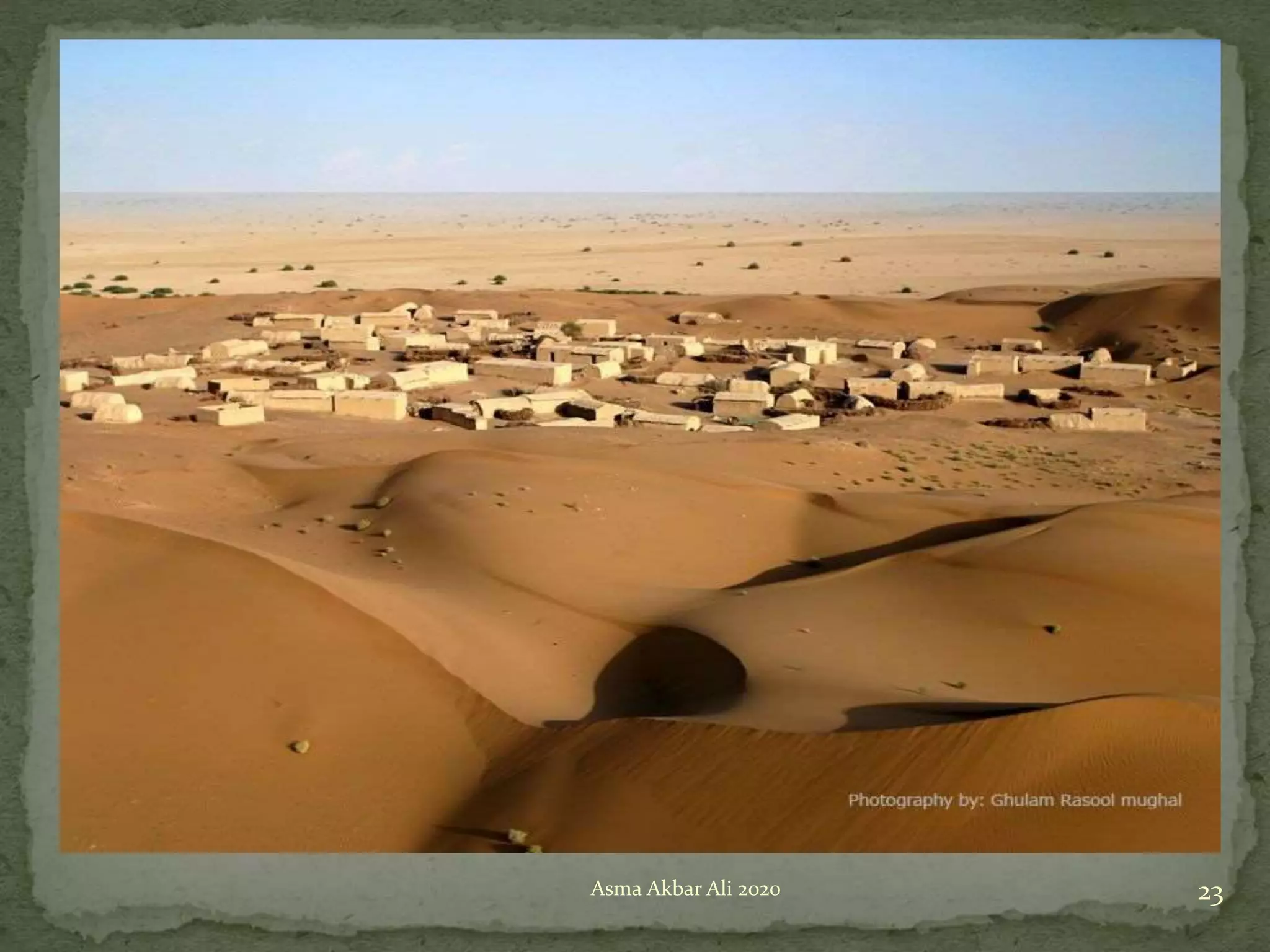 Plateau and Kharan deserts of Pakistan | PPTX