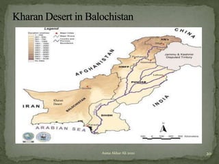 Kharan Desert Map