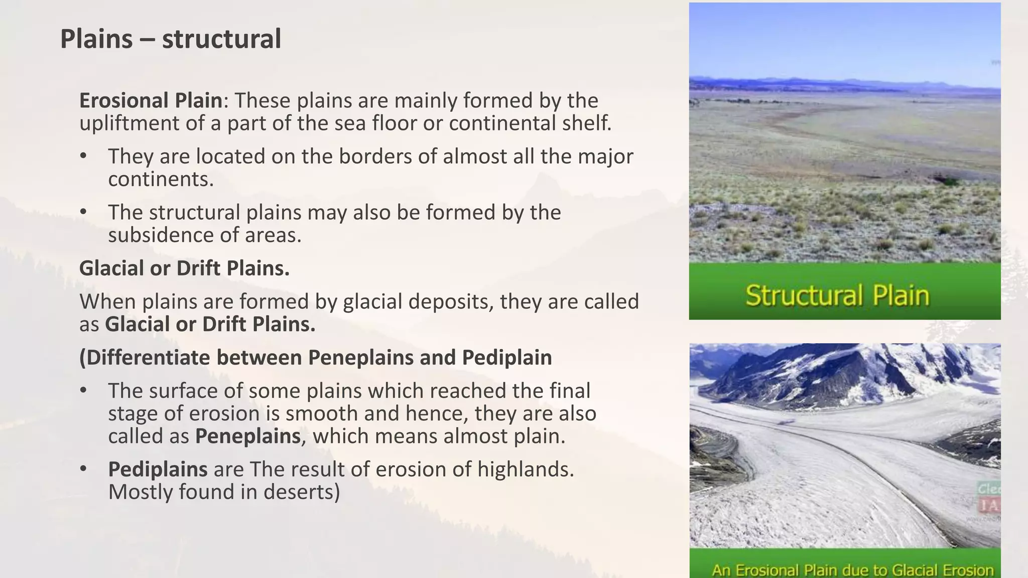 Plateau and plains | PDF
