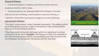 Plateau and plains | PDF