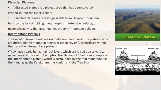 Plateau and plains | PDF
