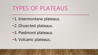 Plateaus | PPTX
