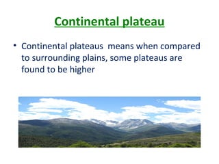 Plateau Definition