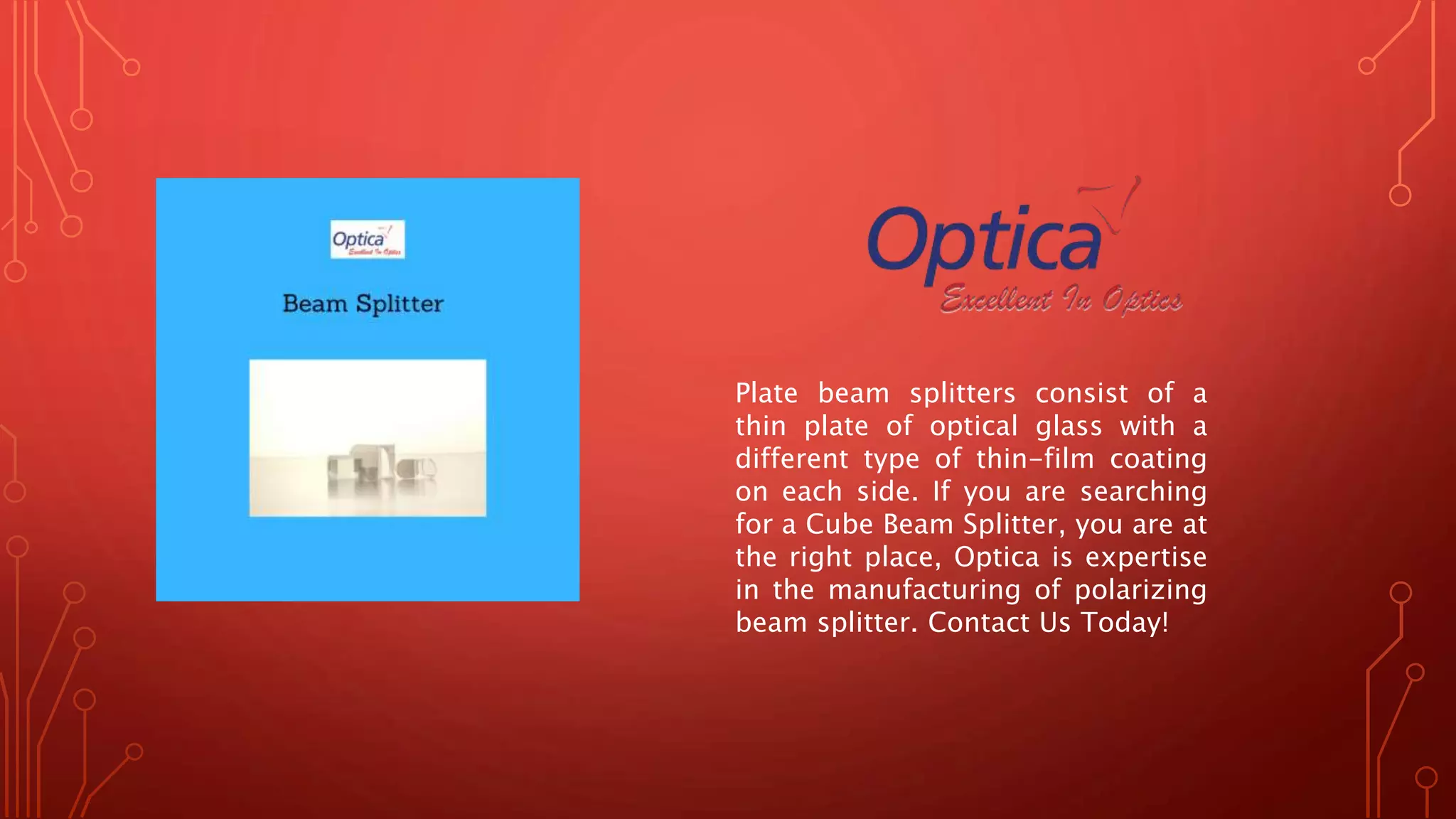 Plate beam splitters | PPTX