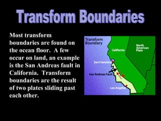 Plate Boundaries | PPT