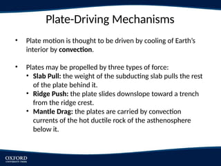 plate boundaries and plate tectonics, mountain formation, volcanic ...