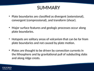 plate boundaries and plate tectonics, mountain formation, volcanic eruption | PPTX