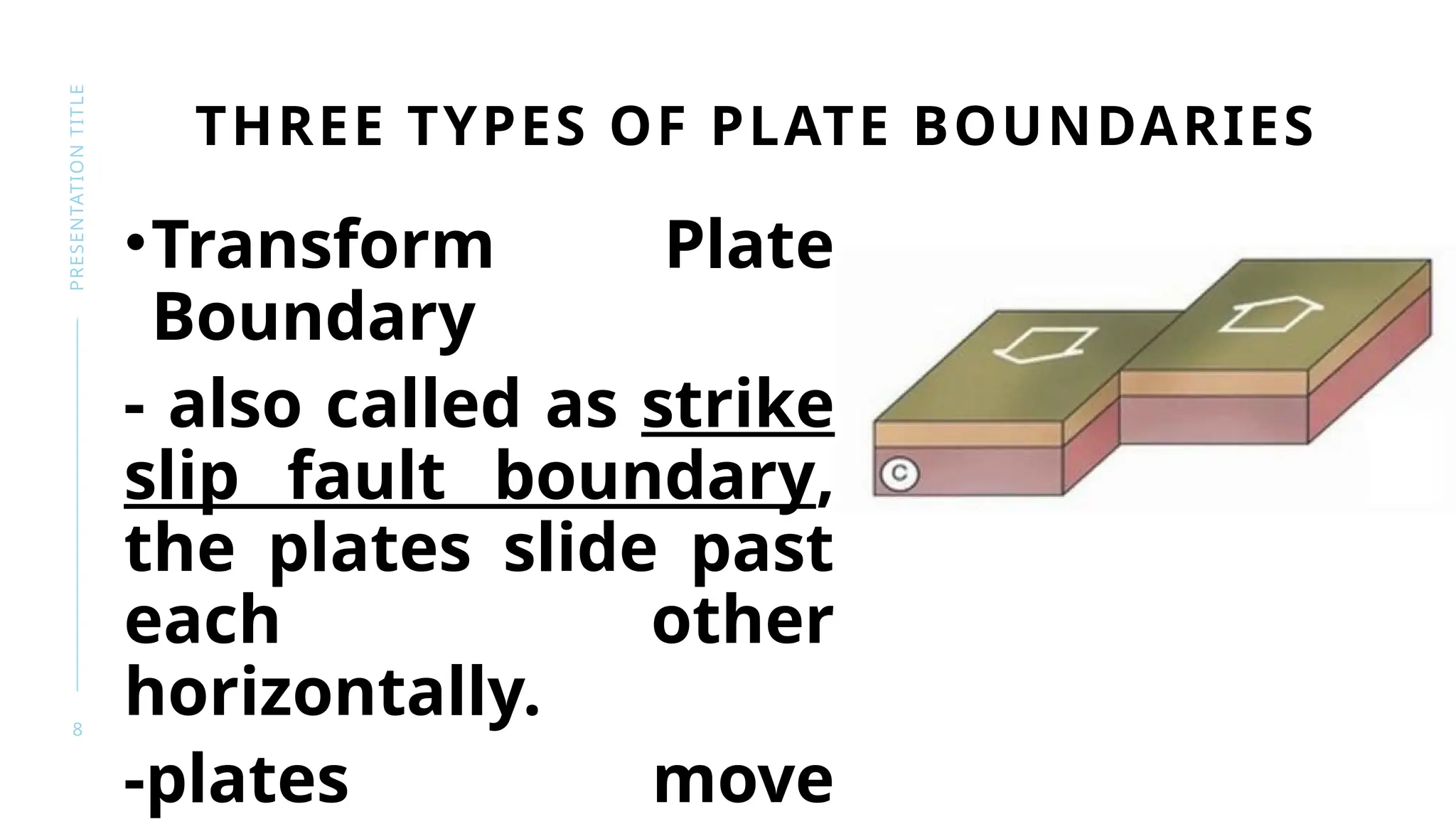 Plate boundaries.pptx science science aa | PPTX