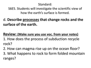 Plate boundaries stresses faults ppt | PPT