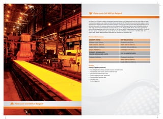 Plates & Coils - Jindal Steel & Power Ltd | PDF