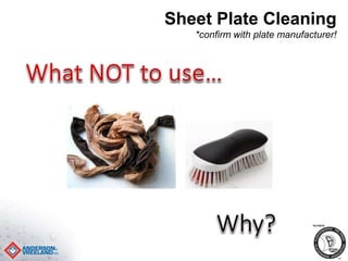 Plate Handling: Best Practices for the Plate Room & Beyond | PPTX