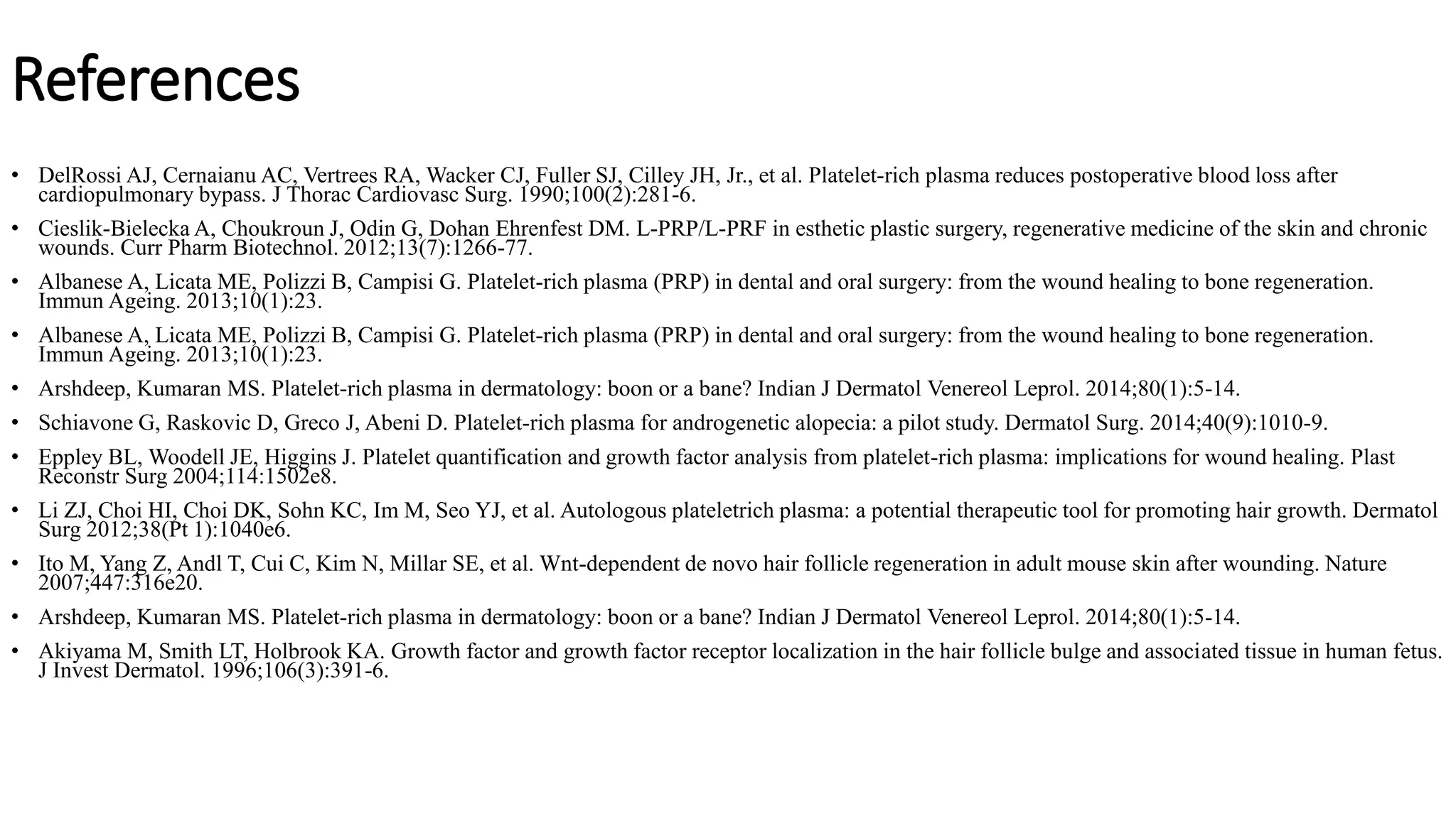 Platelet-Rich Plasma in the Treatment of Alopecia Areata | PDF