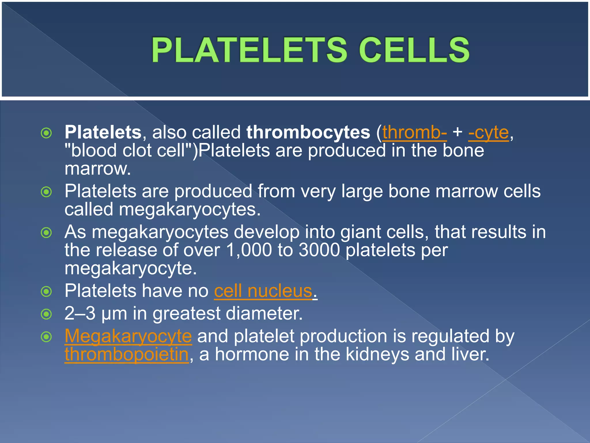Platelet cell | PPTX