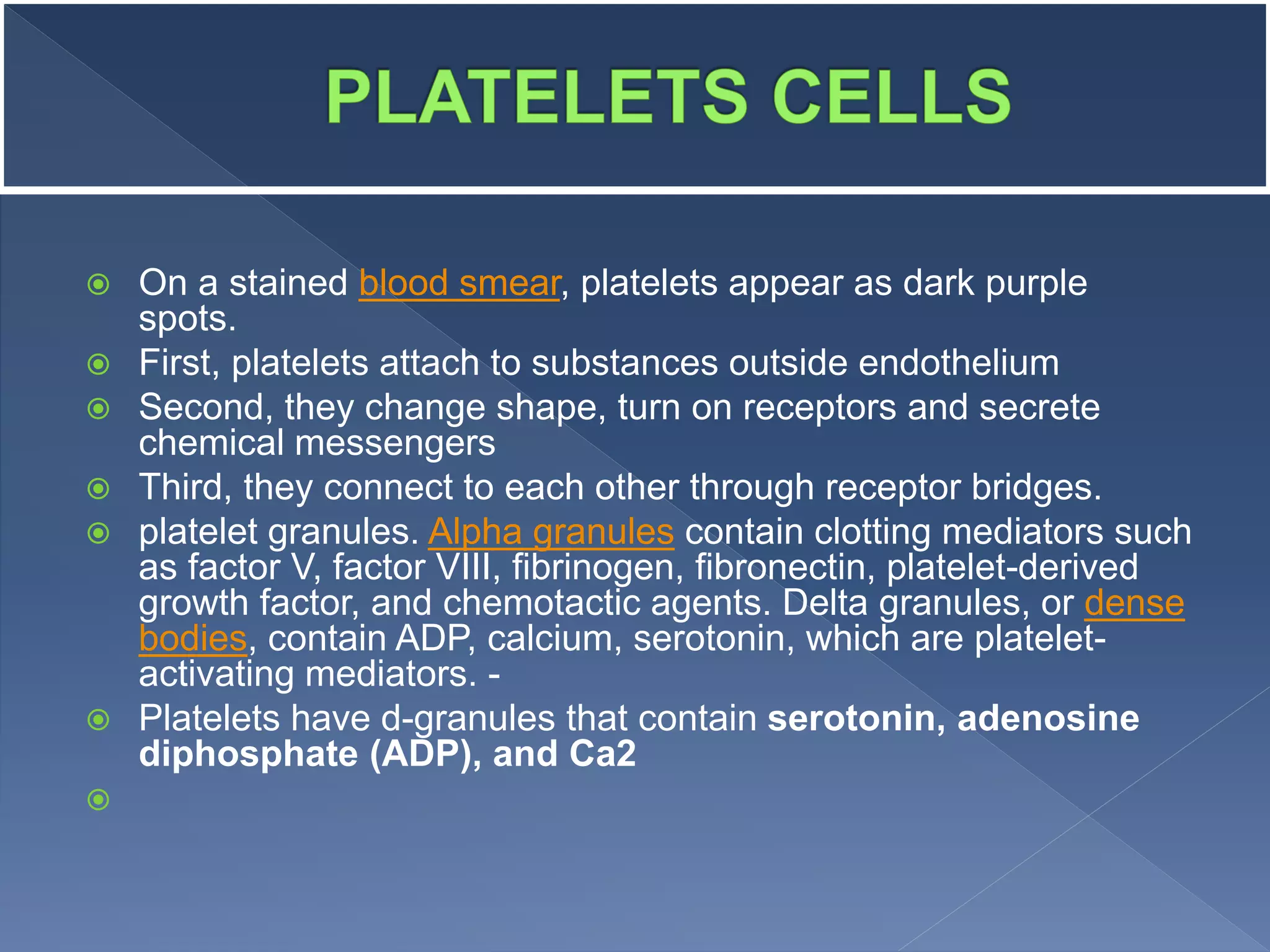 Platelet cell | PPTX