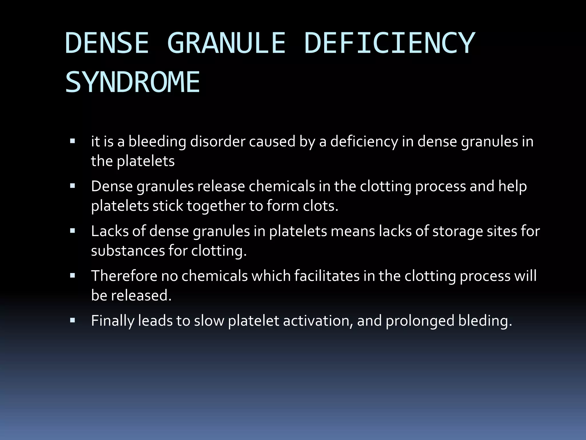 Platelet and coagulation disorder | PPTX