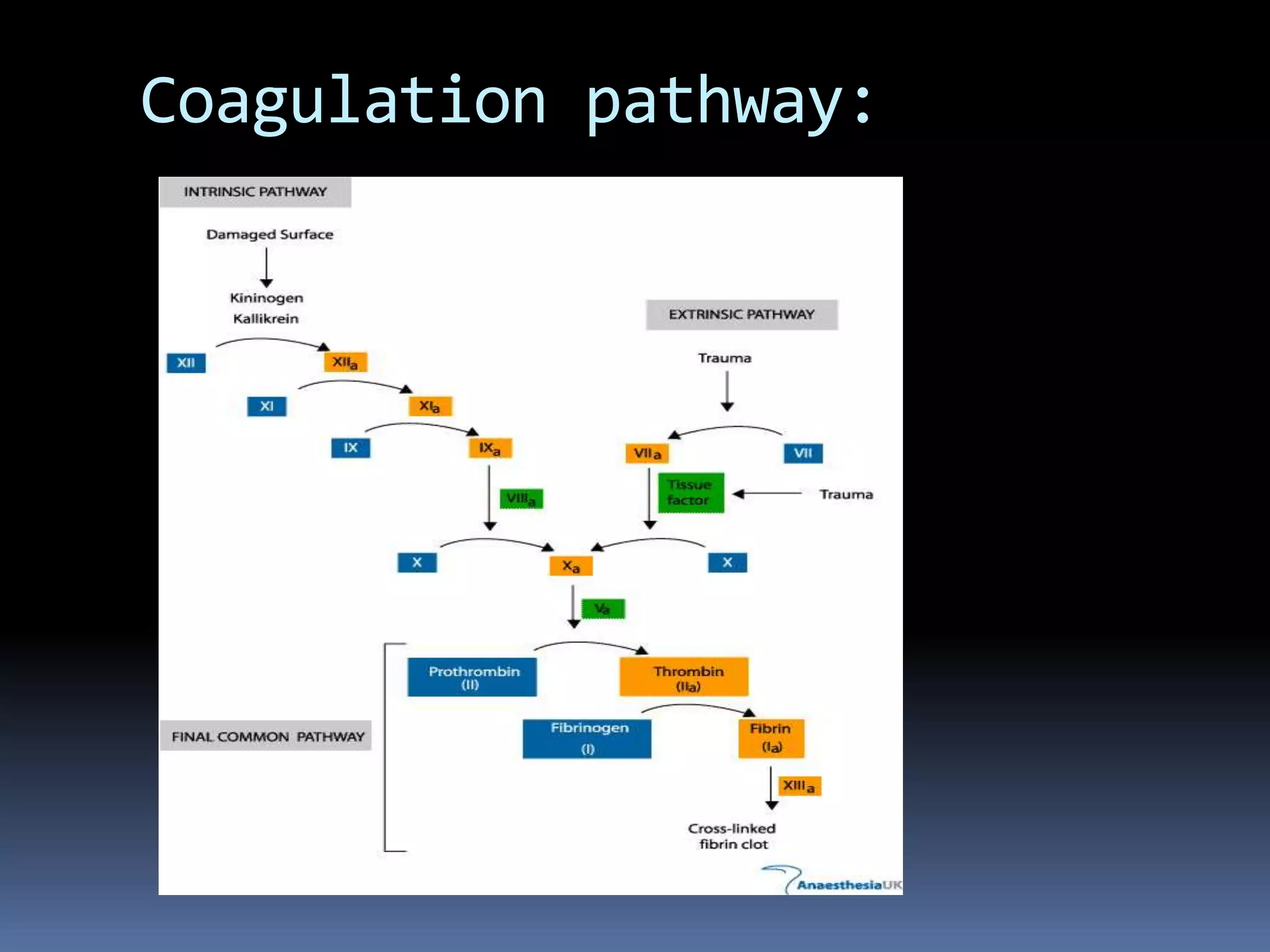 Platelet and coagulation disorder | PPTX