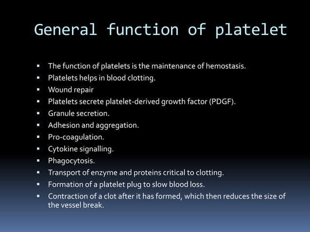 Platelet and coagulation disorder | PPTX