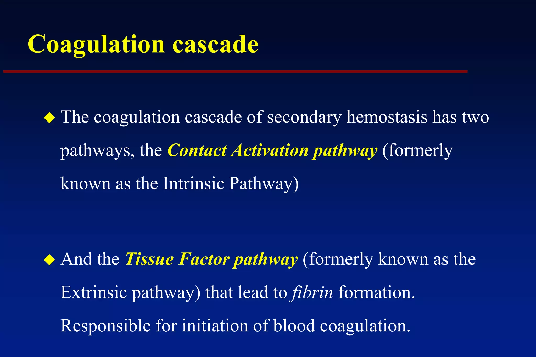 Platelet and coagulation post graduate lecture | PPTX