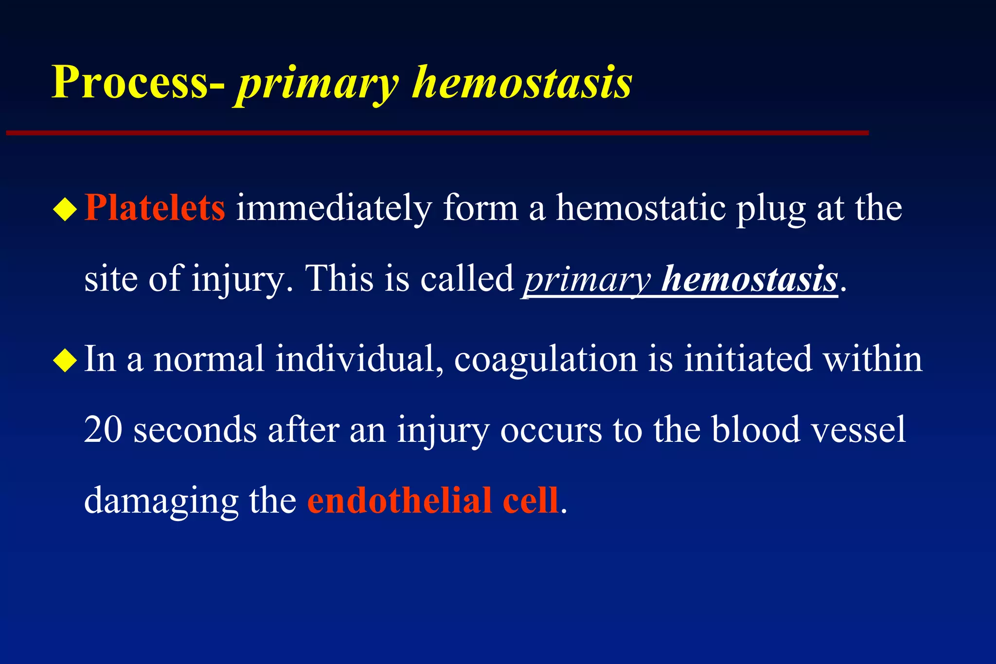 Platelet and coagulation post graduate lecture | PPTX